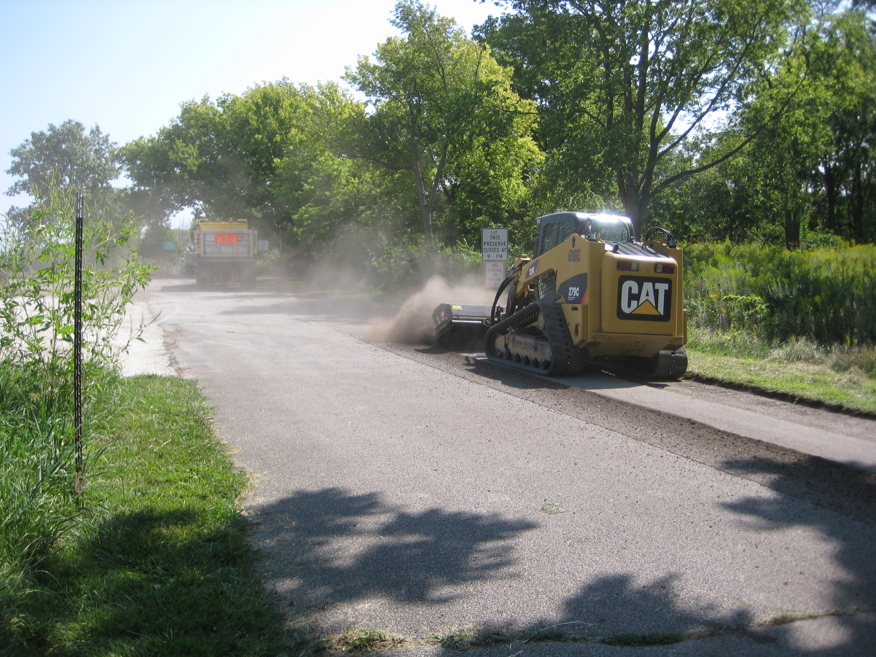 Bike Trail Construction | Lake of the Woods Bike Trail Renovation